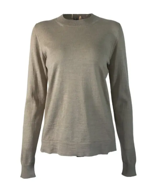 Max Mara Long-sleeved Sweater - Gray