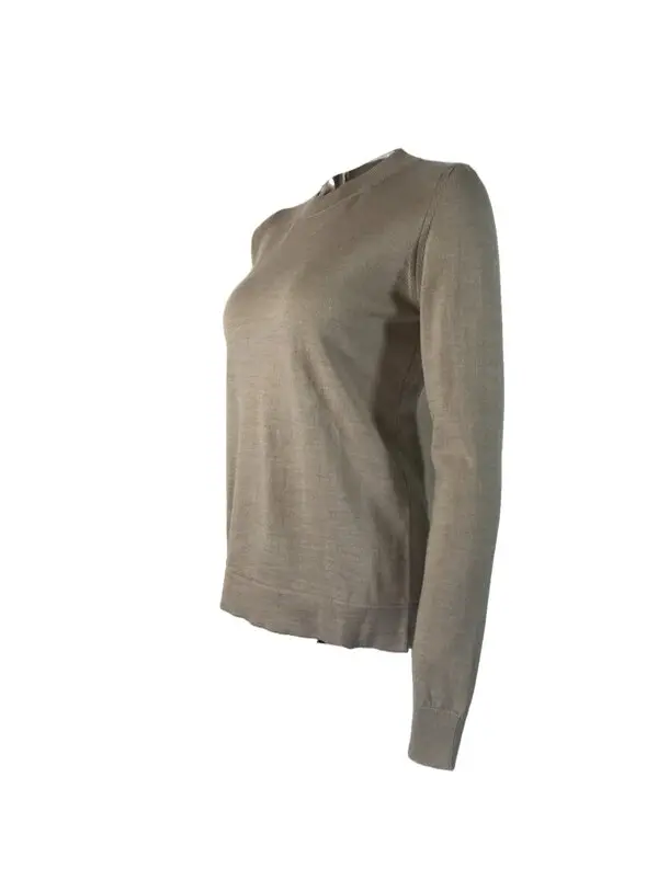 Max Mara Long-sleeved Sweater - Gray