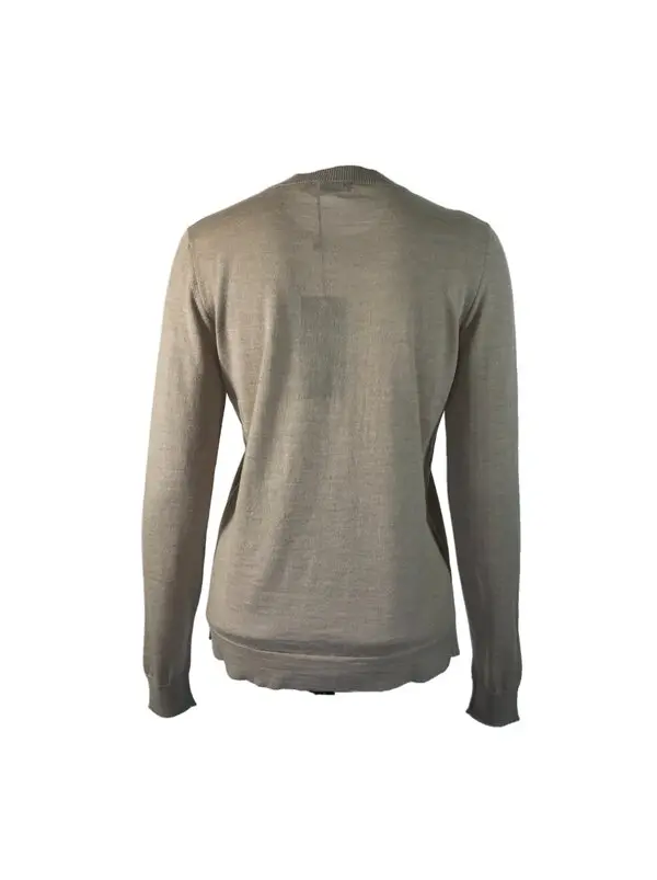 Max Mara Long-sleeved Sweater - Gray