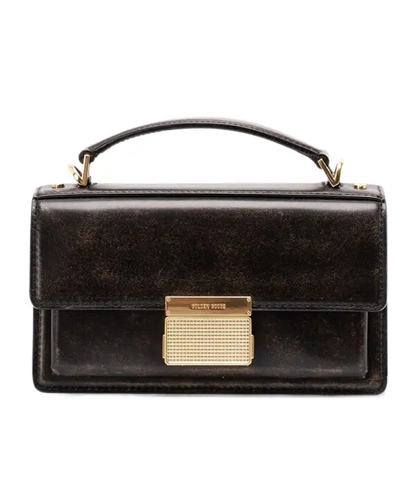 GOLDEN GOOSE Venezia Small Tote Bag - Deep Brown