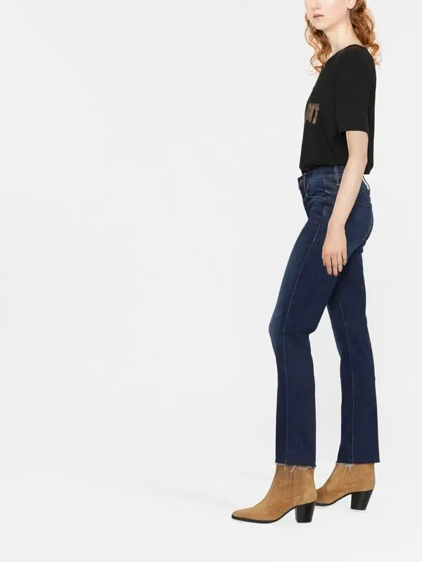MOTHER Logo Jeans
