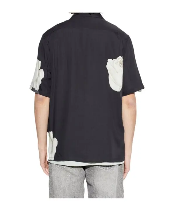 ALLSAINTS Alberic Short-sleeved Shirt - Jet Black