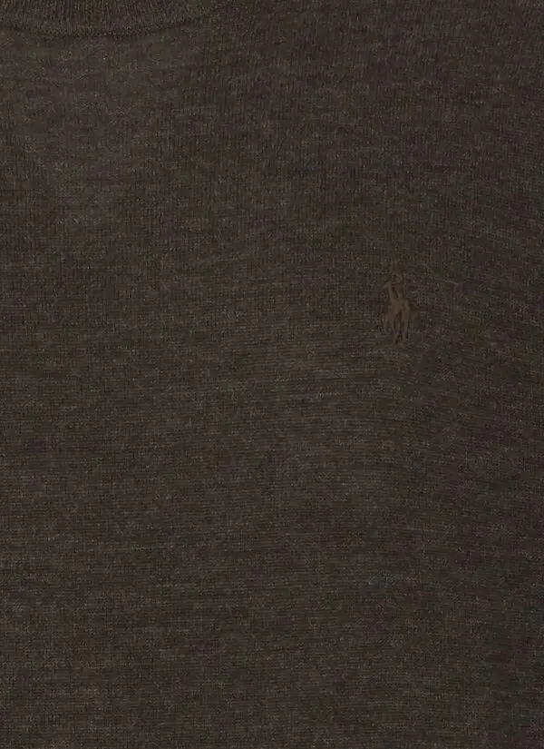 Polo Ralph Lauren Embroidered Crewneck Jumper - Black