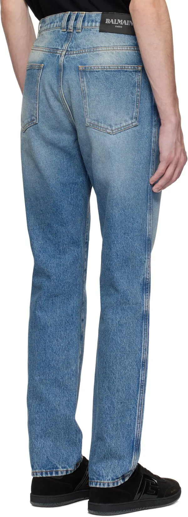 Balmain Regular-fit Denim Jeans - Blue