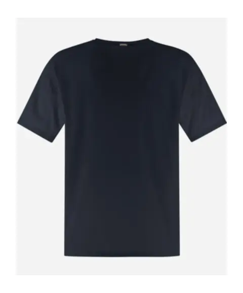 Herno Short-sleeved Crewneck T-shirt - Black