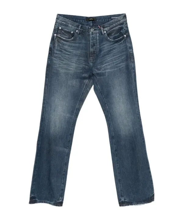PURPLE BRAND Five-pocket Belt Loop Jeans - Blue