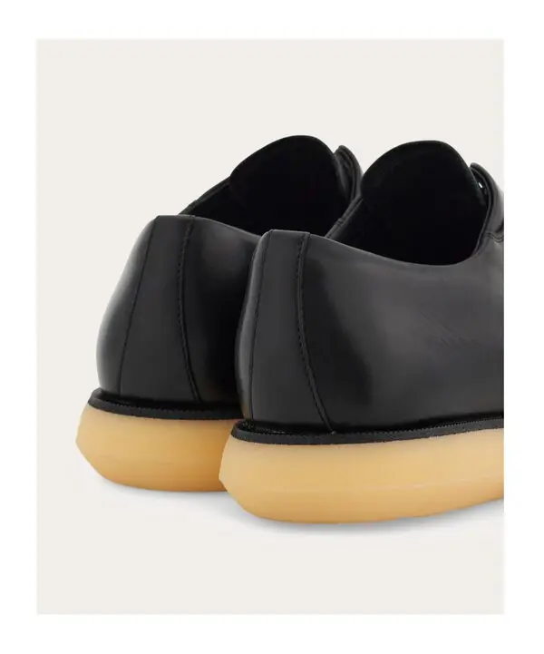 FERRAGAMO Slip-on Leather Loafers
