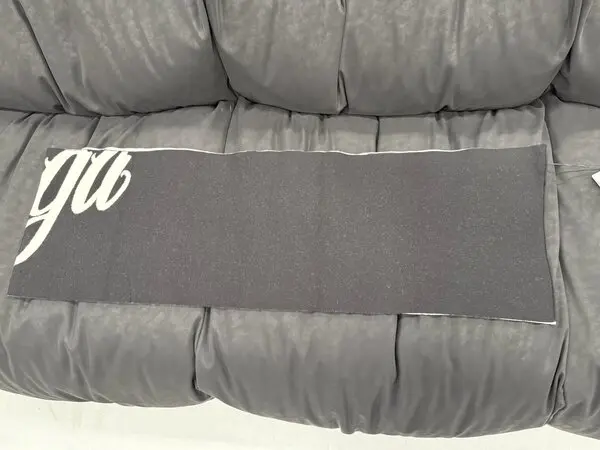 Balenciaga Big B Knitted Scarf - Black