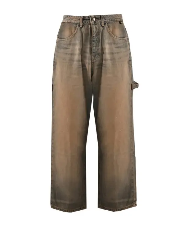 BARROW Faded Denim Jeans