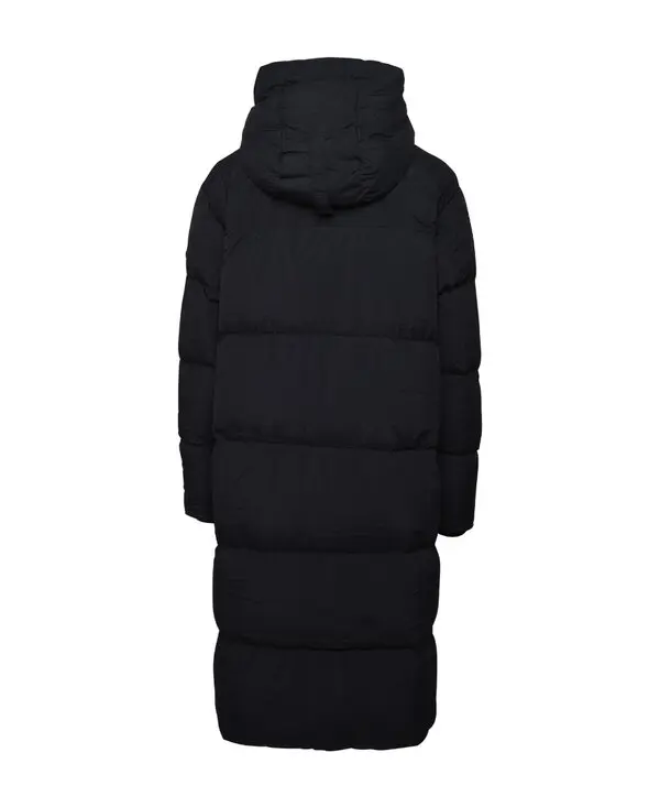 Canada Goose Logo Patch Hooded Down Jacket