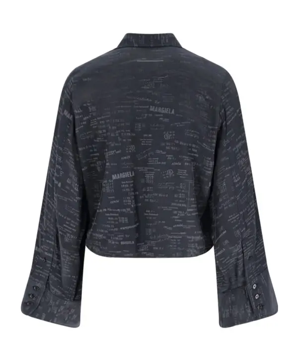 MAISON MARGIELA Jacquard Convertible Shirt