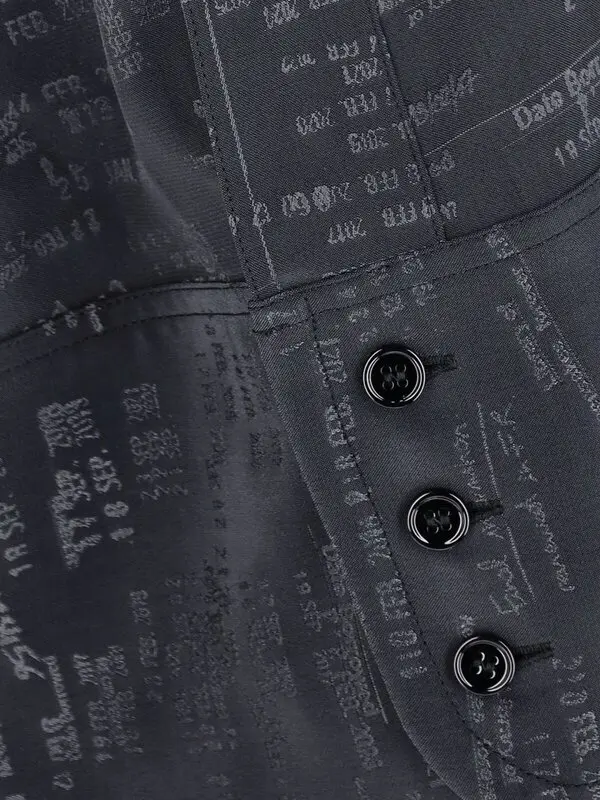 MAISON MARGIELA Jacquard Convertible Shirt