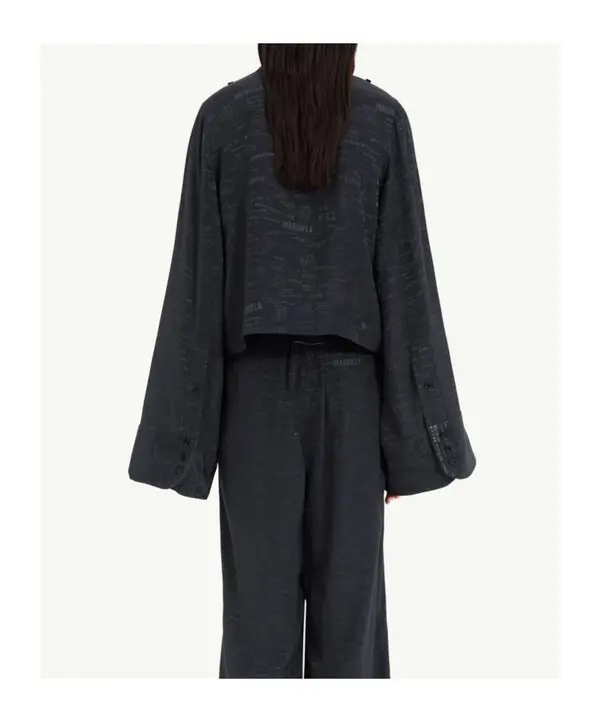MAISON MARGIELA Jacquard Convertible Shirt