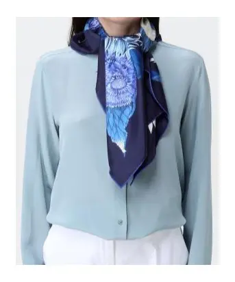 FERRAGAMO Sunflower Printed Finished Edge Scarf