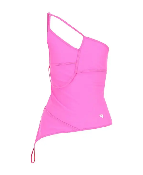 Balenciaga Logo Shoulder Vest - Pink