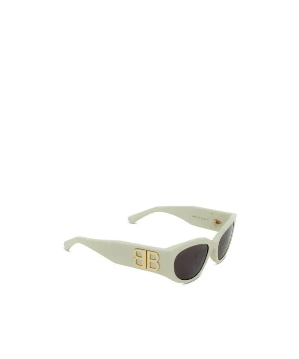 Balenciaga Cat Eye Frame Sunglasses - Ivory