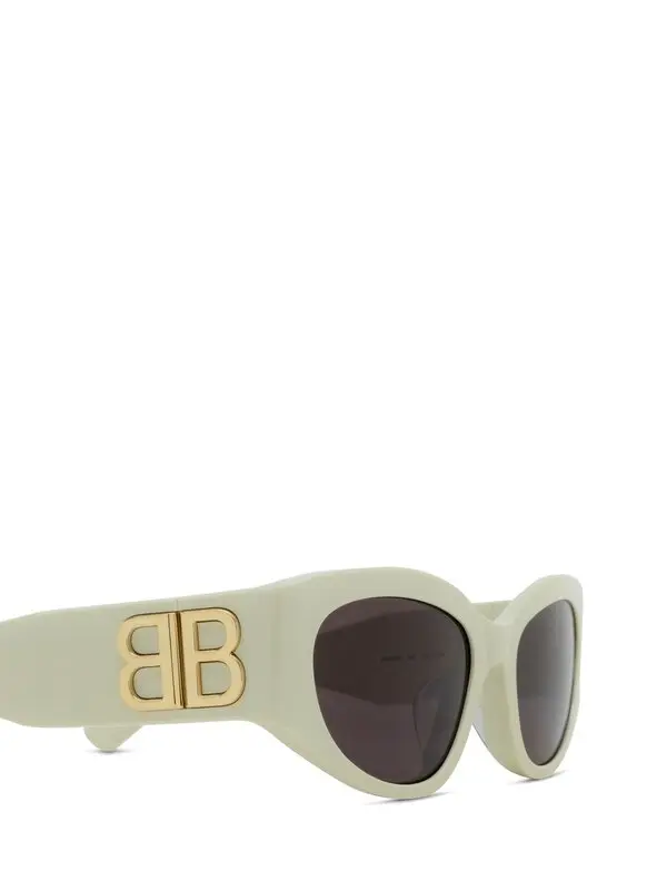Balenciaga Cat Eye Frame Sunglasses - Ivory