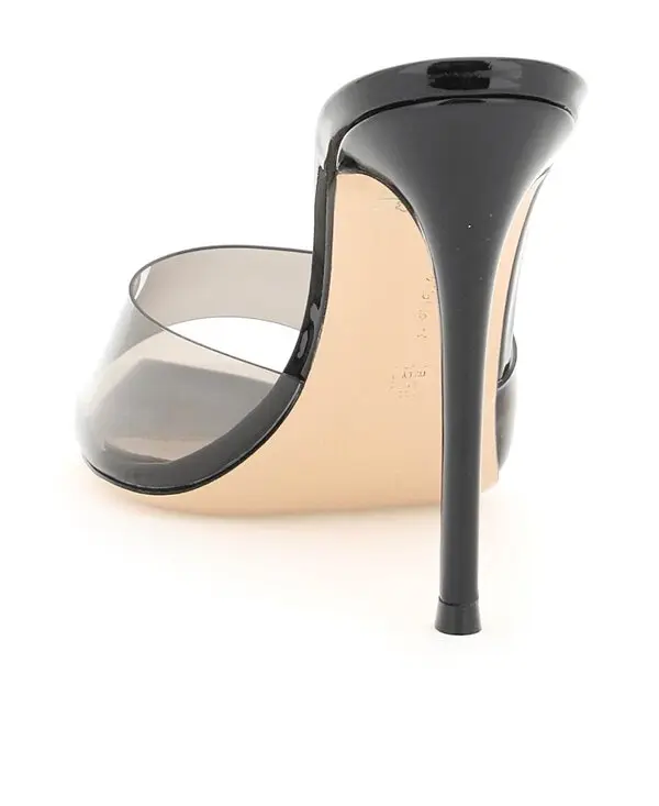 GIANVITO ROSSI Elle Open Toe Mules - Multicolor