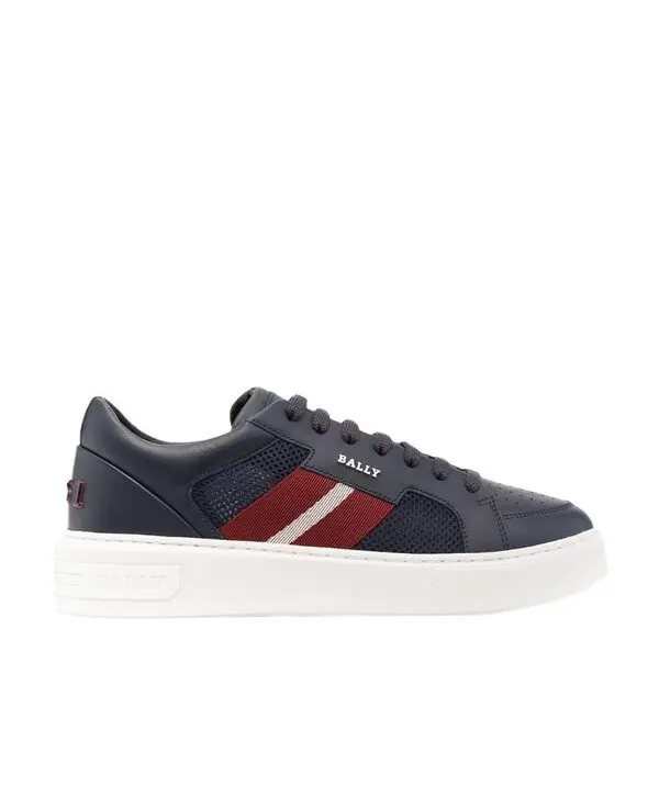 Bally Striped Band Chunky Sole Sneakers