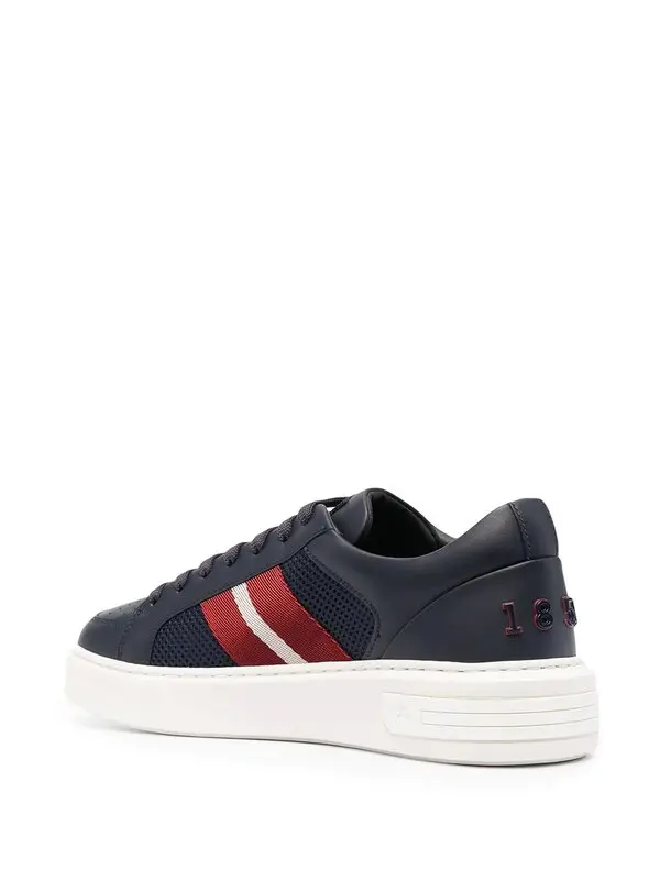 Bally Striped Band Chunky Sole Sneakers