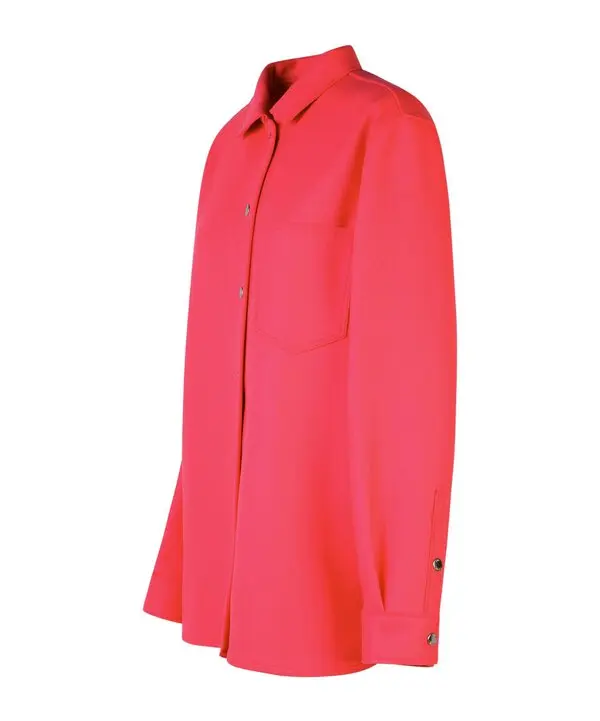 Moschino Oversized Button-up Knitted Shirt