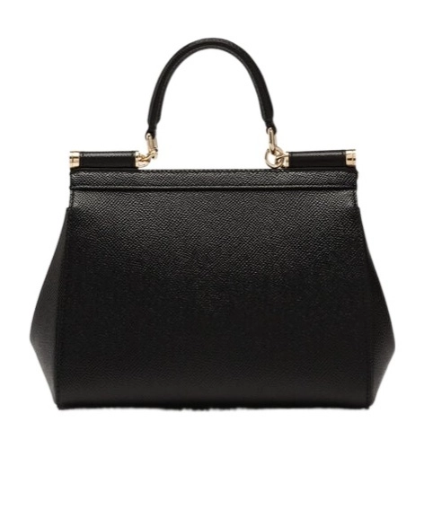 Dolce & Gabbana Small Sicily Handbag - Black