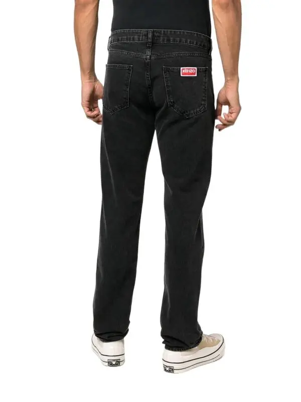 Kenzo Mid-rise Slim-cut Jeans