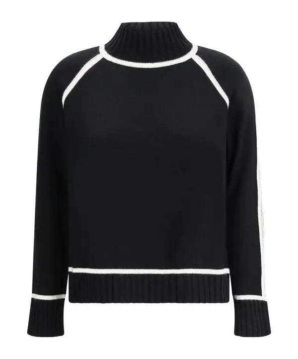 Max Mara Pescara High Neck Jumper - Black