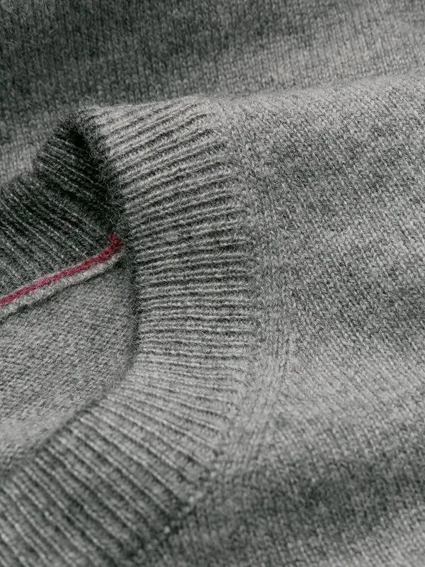Brunello Cucinelli Crewneck Knitted Jumper - Grey