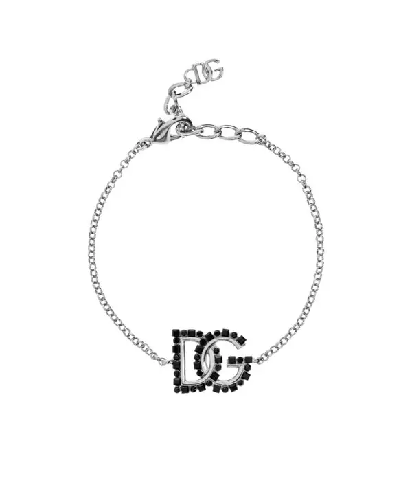 Dolce & Gabbana Dg Logo Bracelet - Silver