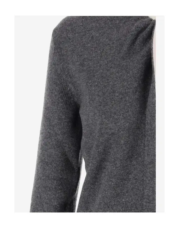 Fendi Cashmere Wool Long-sleeved Cardigan