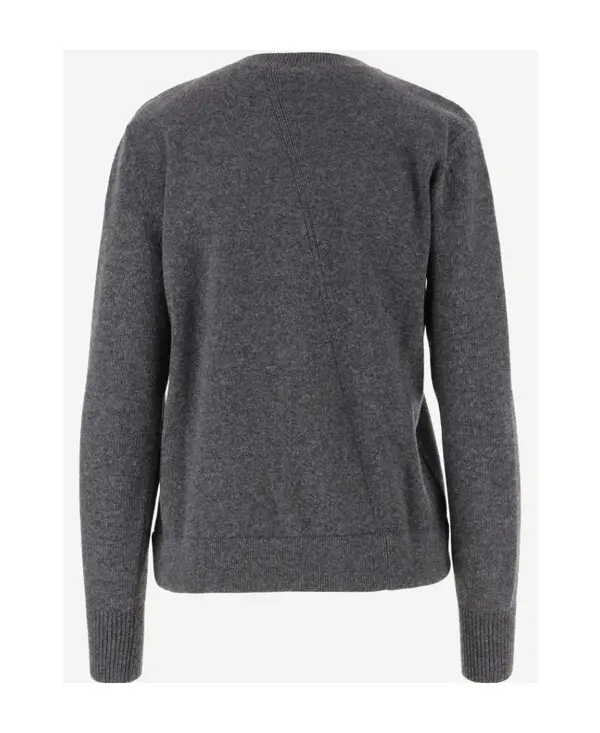 Fendi Cashmere Wool Long-sleeved Cardigan