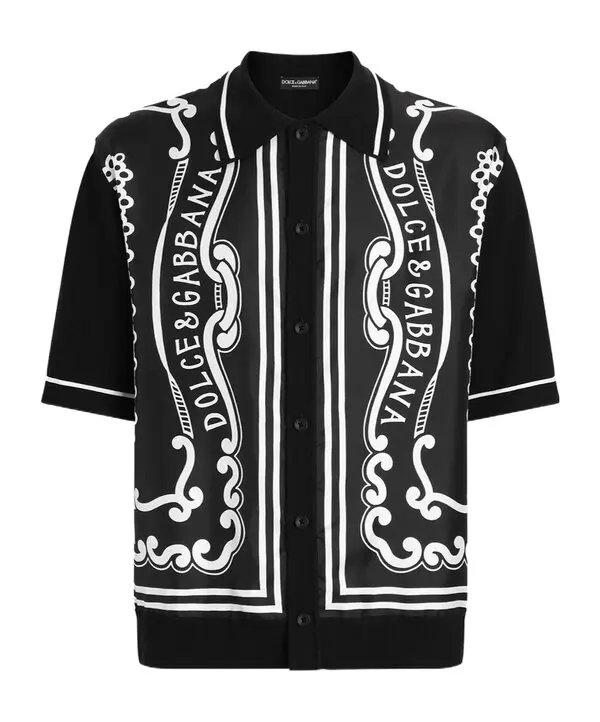 Dolce & Gabbana Bandanna-print Shirt
