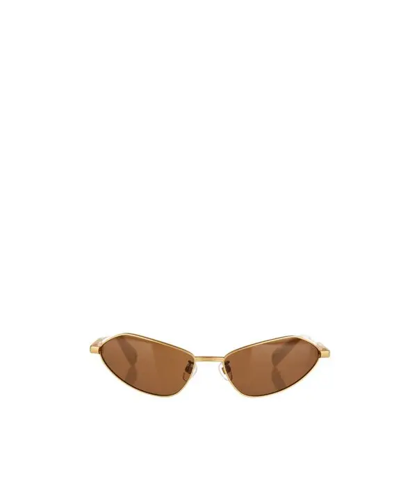 Jacquemus Full Frame Sunglasses - Gold