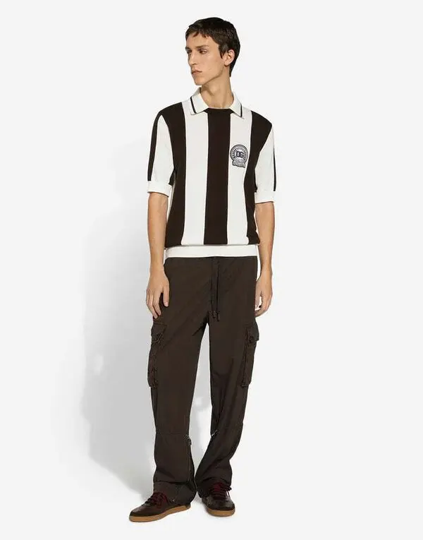 Dolce & Gabbana Cargo Pants With Logo Detail