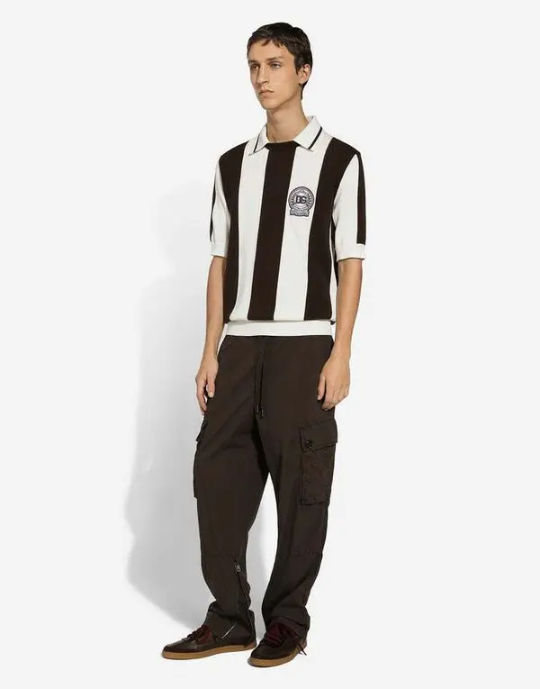 Dolce & Gabbana Cargo Pants With Logo Detail