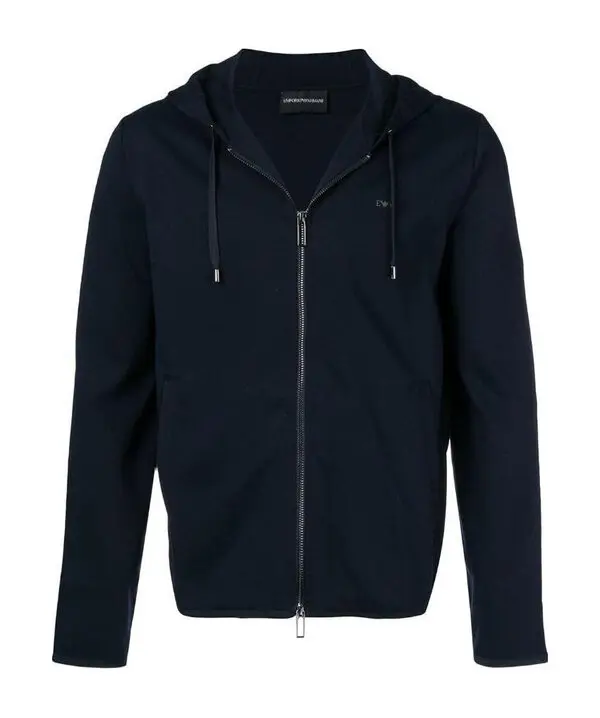 Emporio Armani Zip-up Hooded Jacket
