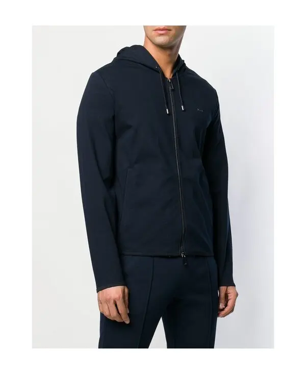 Emporio Armani Zip-up Hooded Jacket