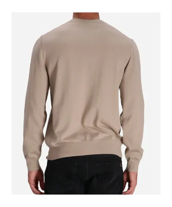 Hugo Boss Long-sleeved V-neck Jumper - Light Brown