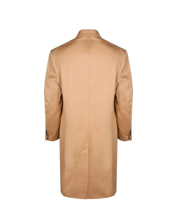 AMI Paris Single-breasted Cotton Coat