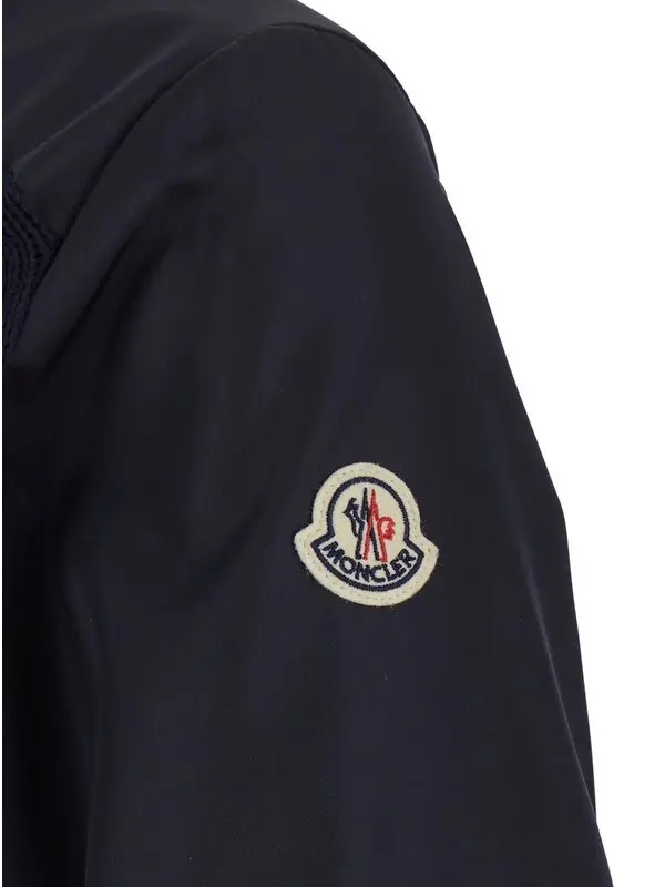 Moncler Panelled Zip-up Cardigan - Black