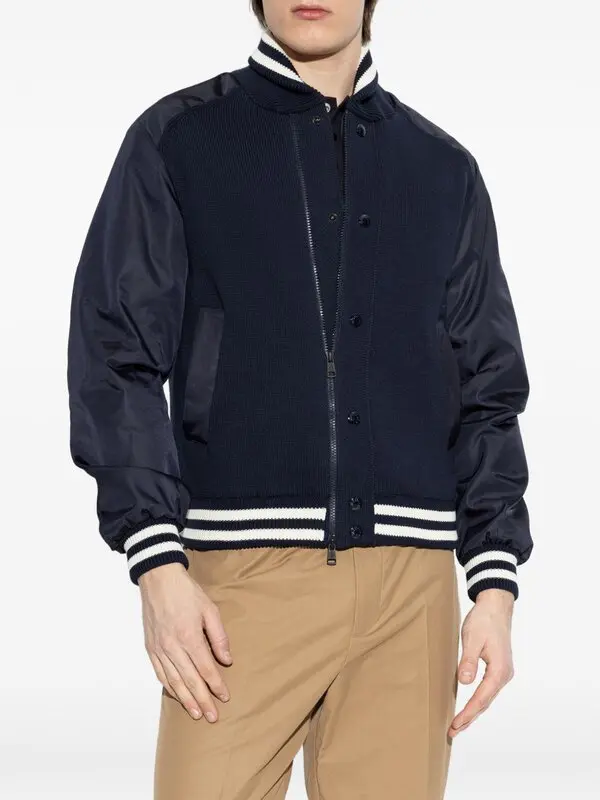 Moncler Panelled Zip-up Cardigan