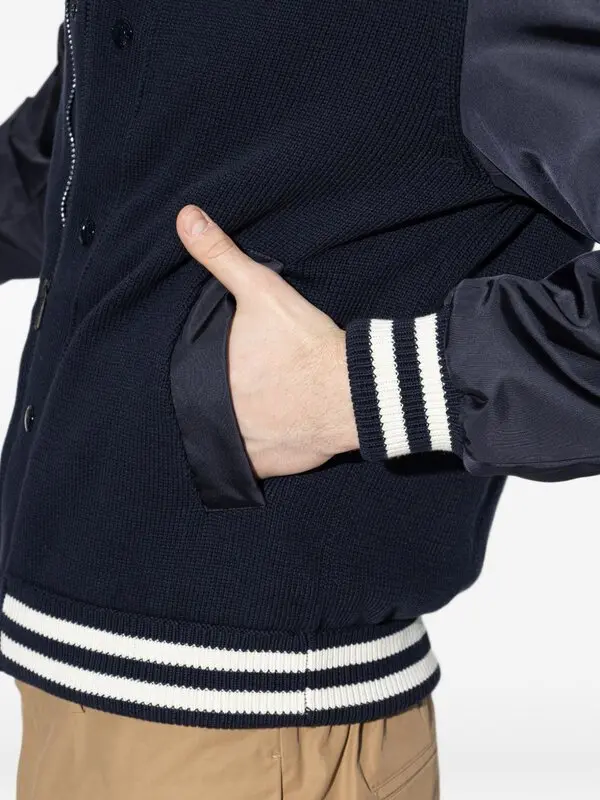 Moncler Panelled Zip-up Cardigan