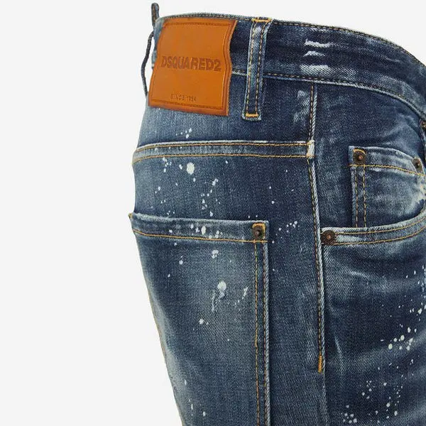 Dsquared2 Cool Guy Distressed Jeans - Blue