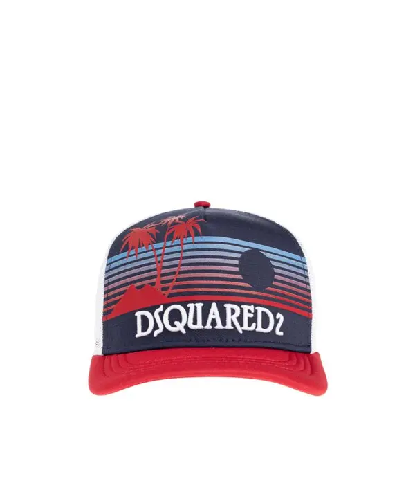Dsquared2 Logo Baseball Cap - Multicolor