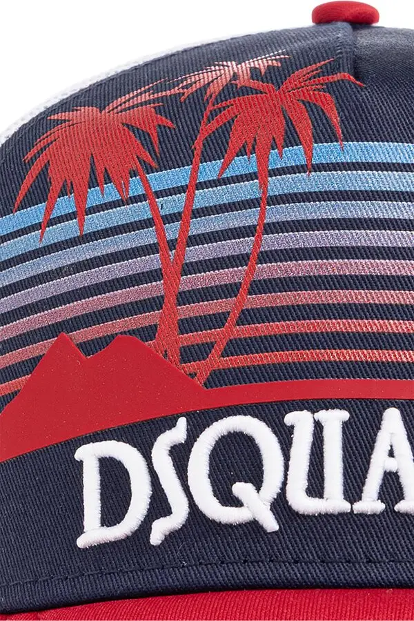 Dsquared2 Logo Baseball Cap - Multicolor