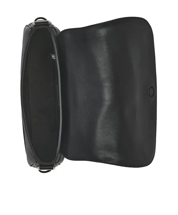 Alexander McQueen T-bar Large Satchel Bag - Black