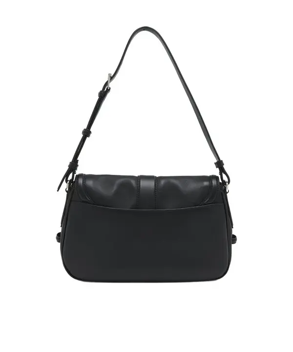 Alexander McQueen T-bar Large Satchel Bag - Black