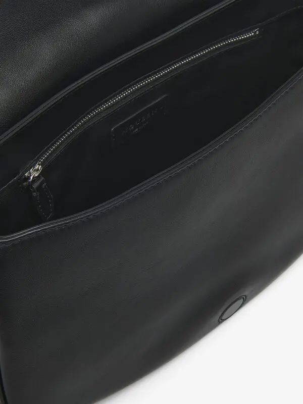 Alexander McQueen T-bar Large Satchel Bag - Black