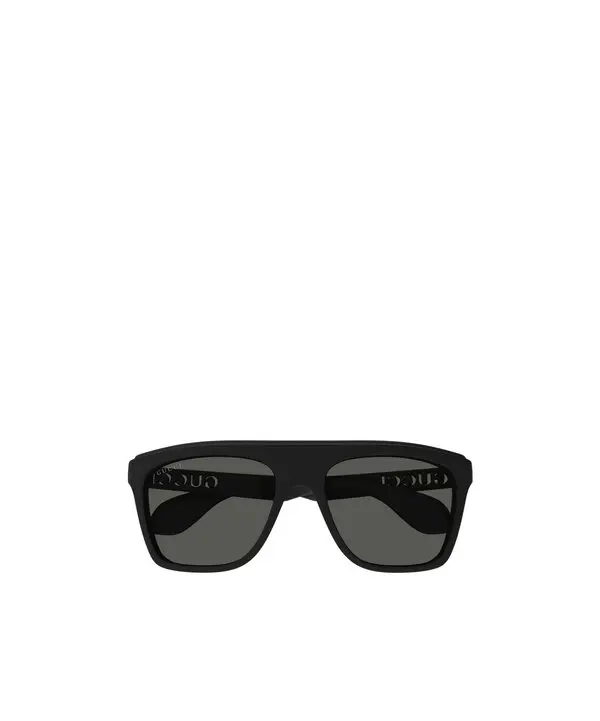 Gucci Rectangular Sunglasses - Black